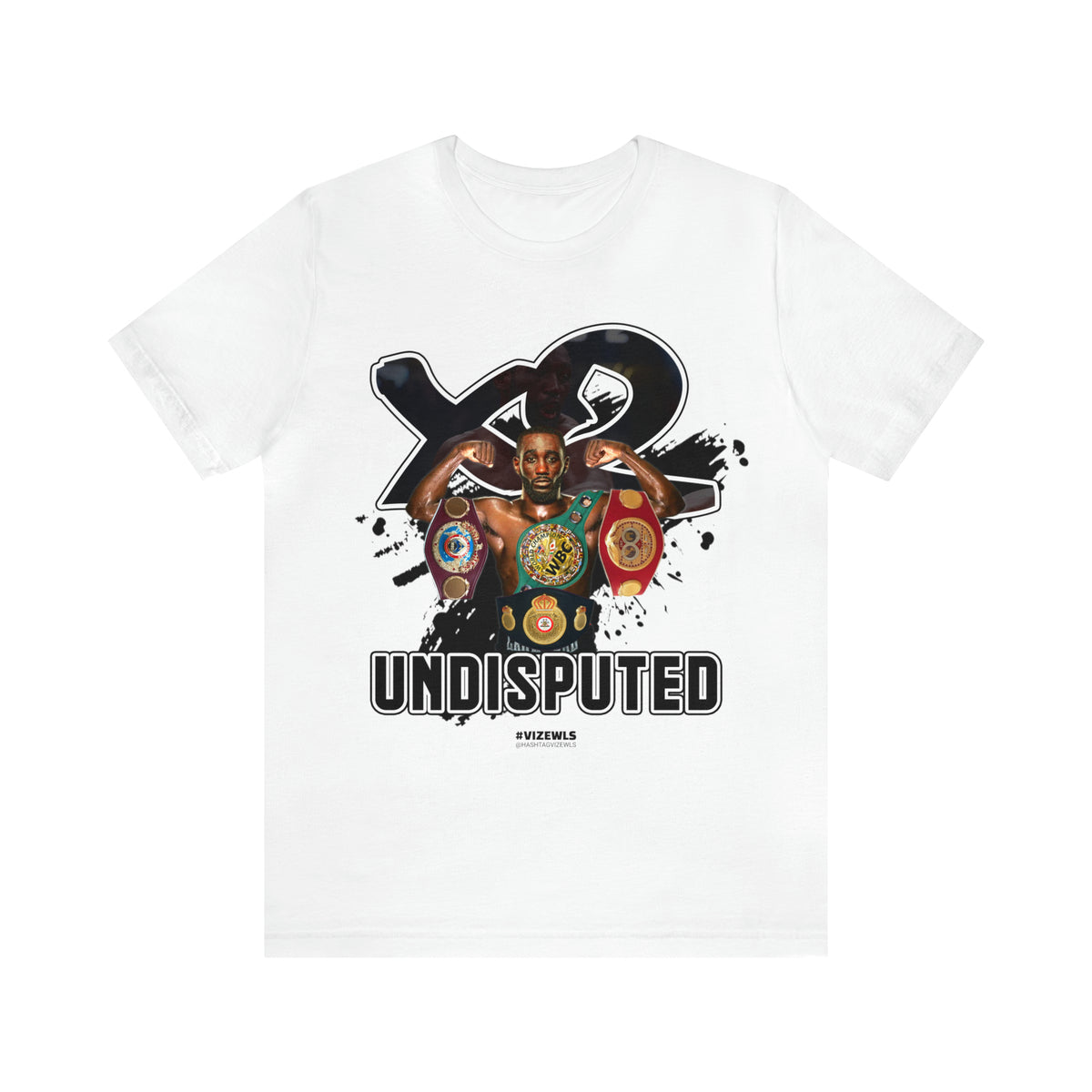 Terence Bud Crawford - 2x Undisputed T-Shirt – Hashtag Vizewls