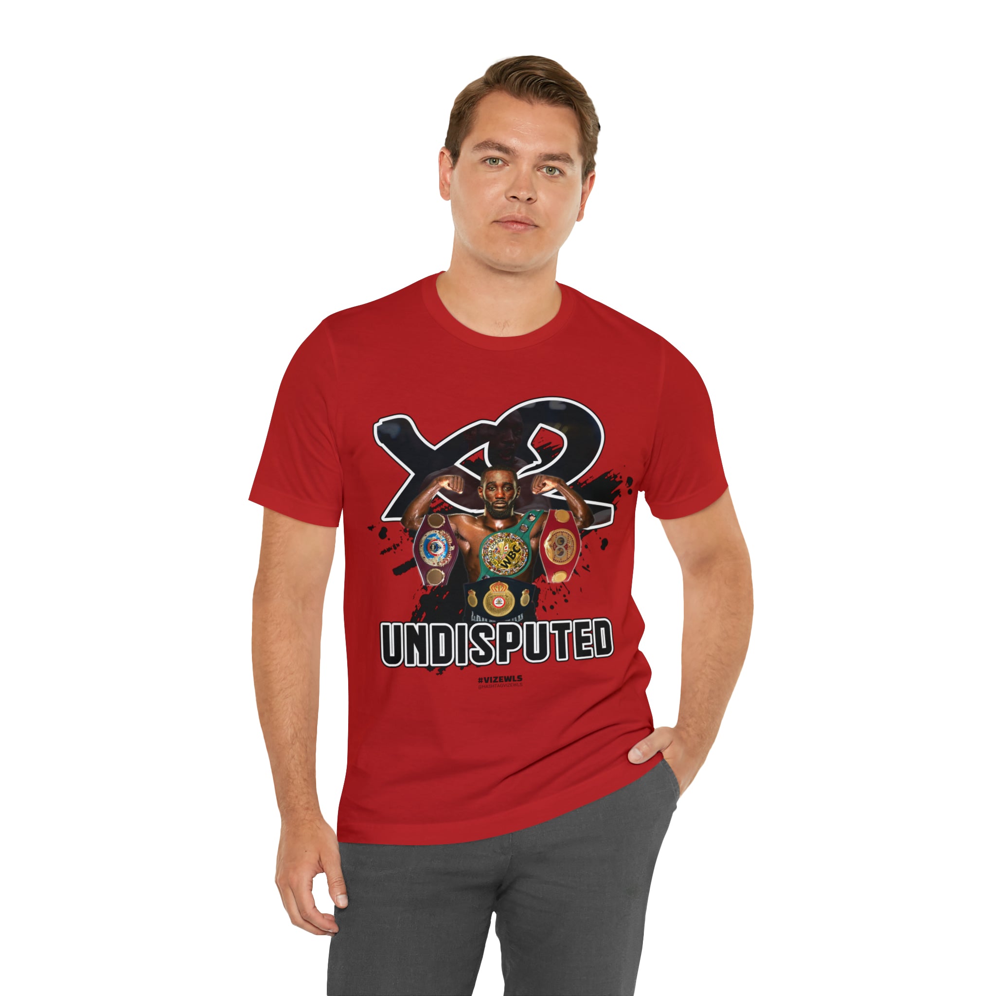 Terence Bud Crawford - 2x Undisputed T-Shirt – Hashtag Vizewls